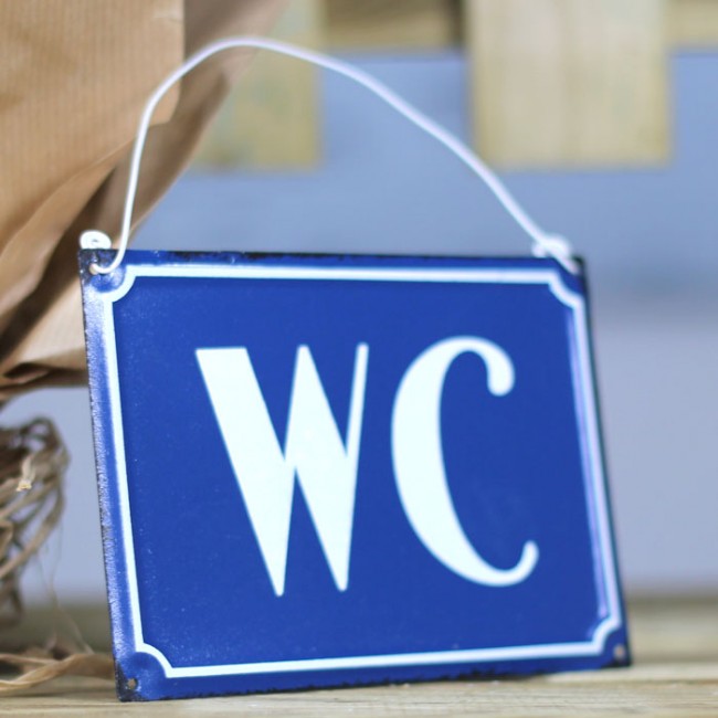 Cartel WC | Una Boda Original