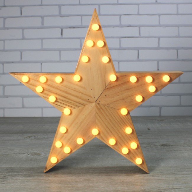 Estrella luminosa led | Una Boda Original